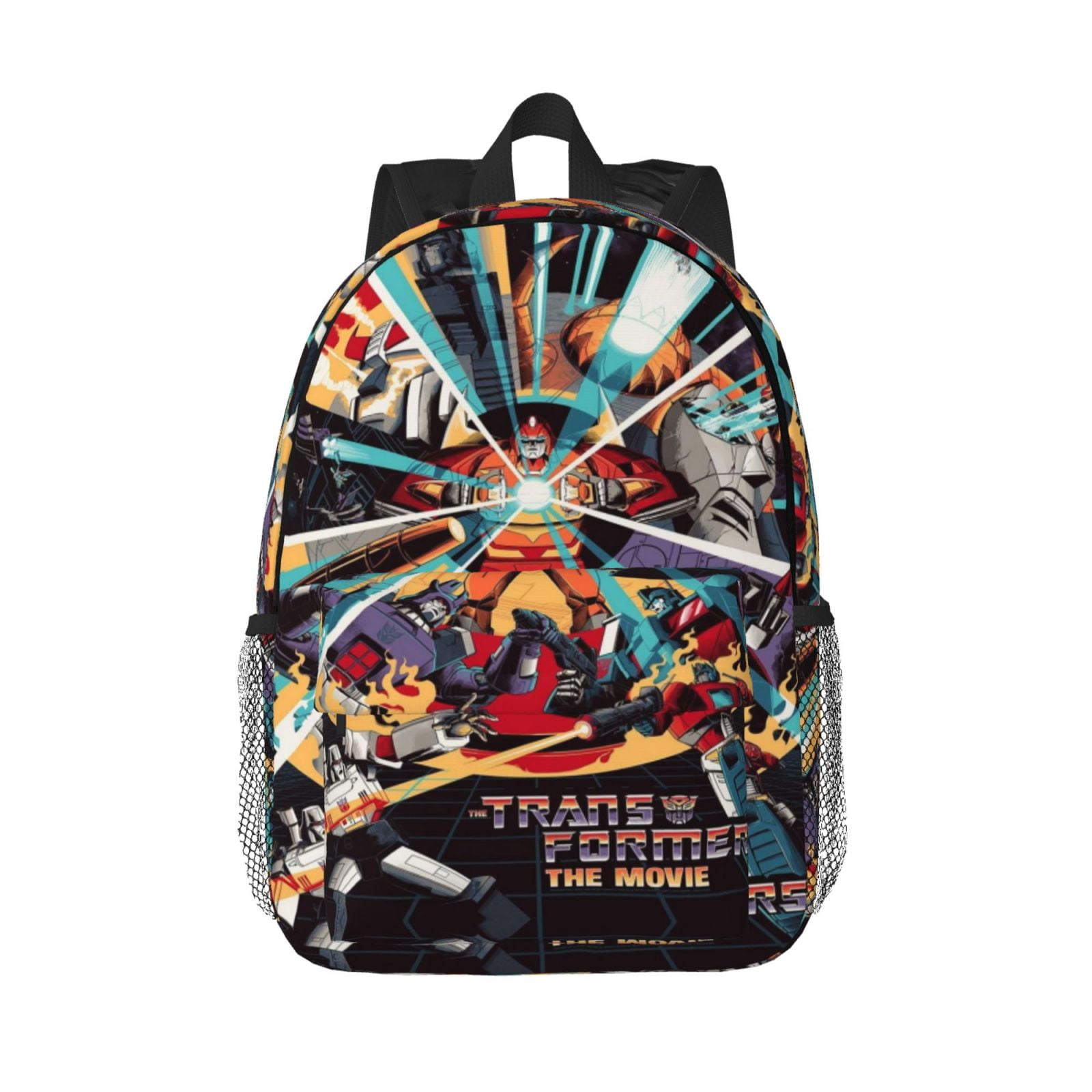 15in Cartoon Transformers Backpac Daypack Cute Travel Bag Funny ...