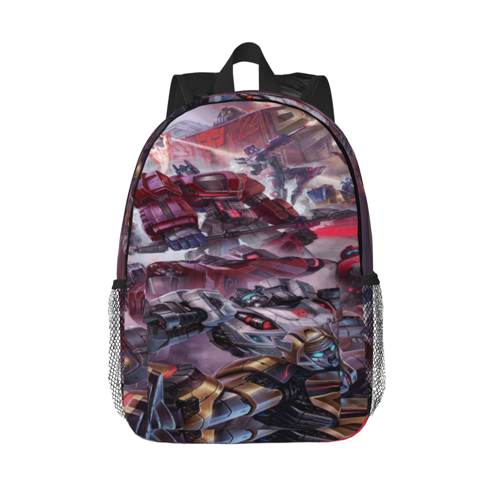 15in Cartoon Transformers Backpac Daypack Cute Travel Bag Funny ...