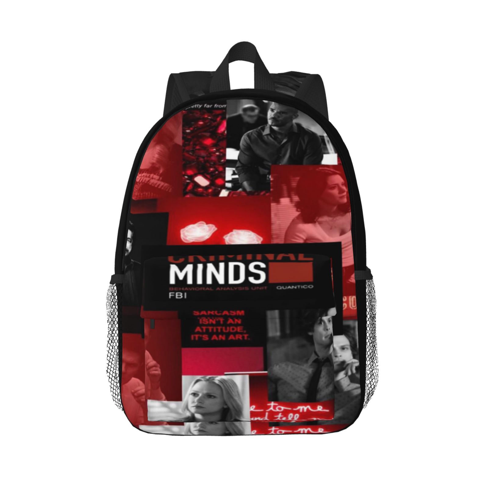15In Criminal Minds Backpack Bookbag Lightweight Laptop Bag Daypack ...