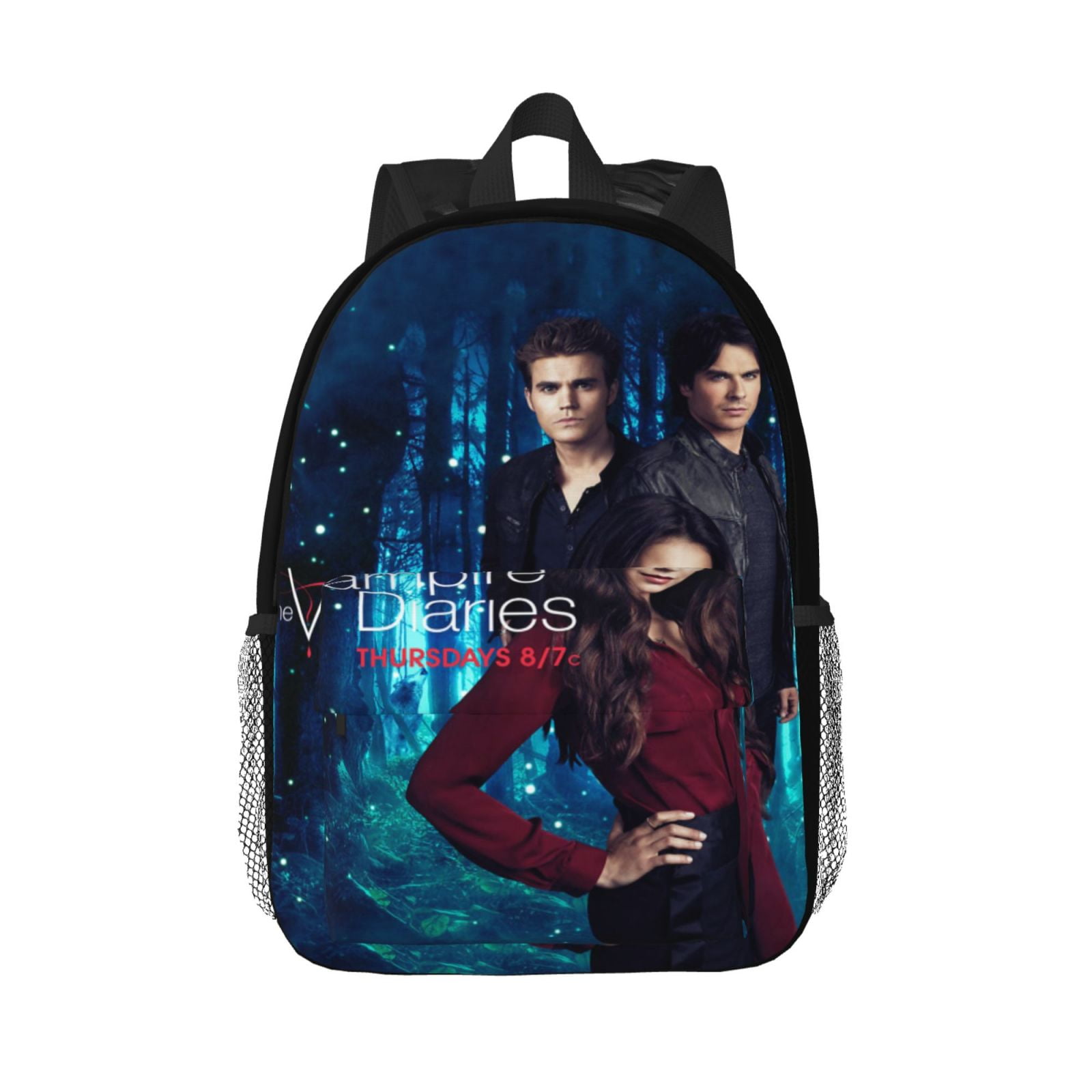 15In Damon Salvatore Backpack Bookbag Lightweight Laptop Bag Daypack ...