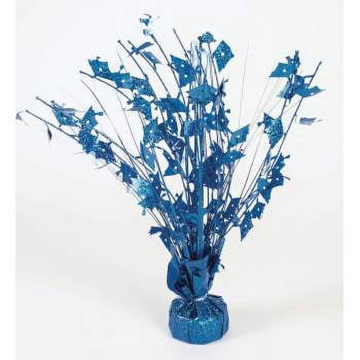 Graduation Party Supplies Grad Cap Royal Blue Holographic 15 Table ...