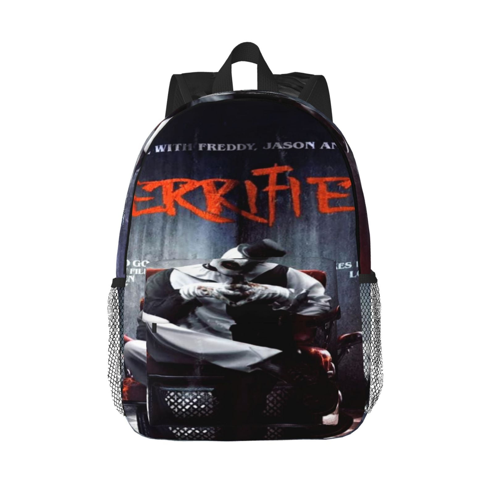 15in Horror Movie Terrifier Backpacks Cute Laptop Bag Cartoon Bags ...