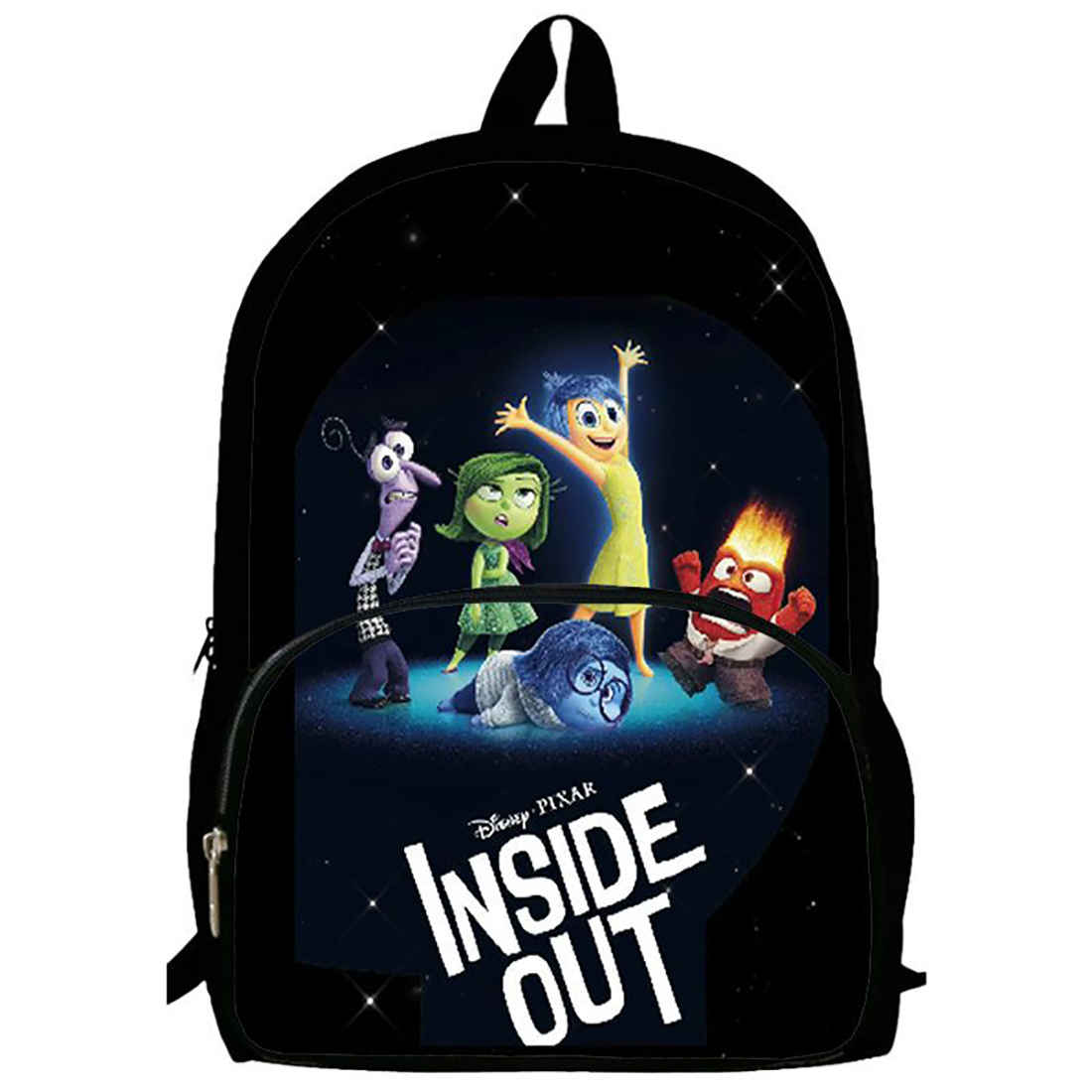 15in Inside Out2 Backpack Cute Cartoon Personalized Bags Casual 3D ...