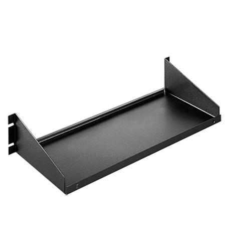 15in SINGLE SIDE SOLID SHELF BLACK Cable Management and Rack Systems ...
