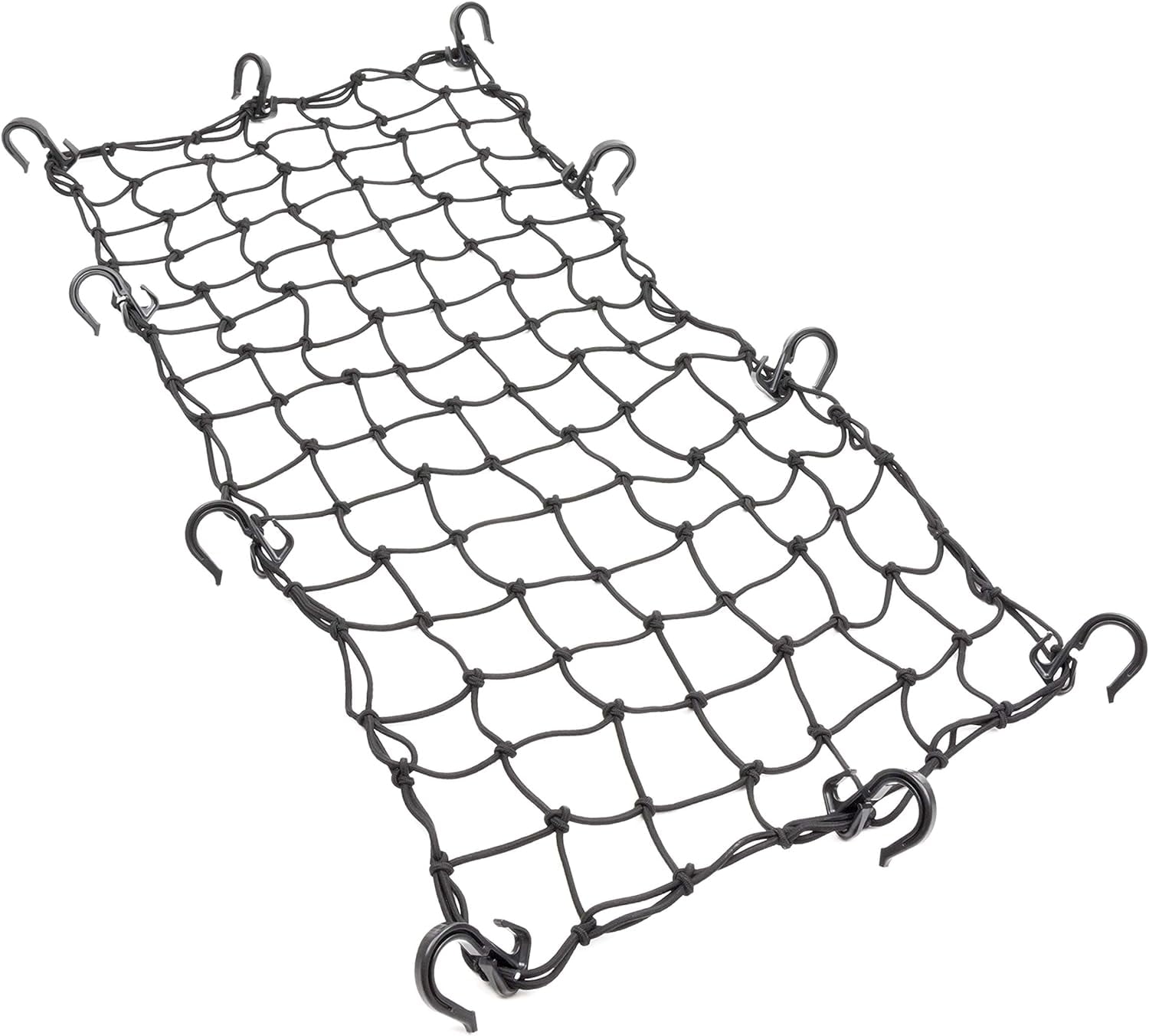 15in x 30in Elastic Cargo Net with 10 Adjustable Hooks and Tight 2in x ...