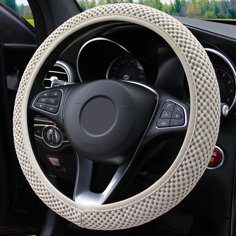 15inch Ice Car Auto Silk Steering Wheel Cover Universal Anti-slip Wheel ...
