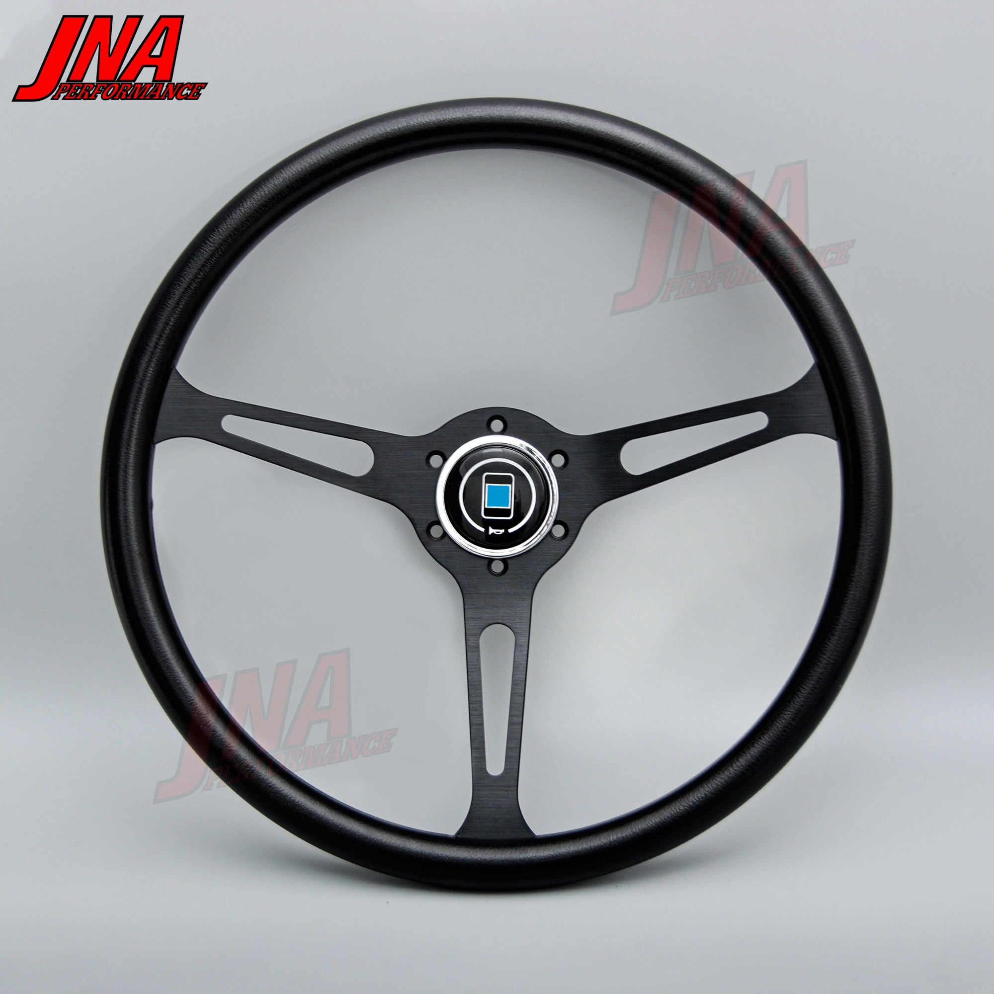 15inch PU Sports Steering Wheel for Volkswagen Honda Toyota Modified ...