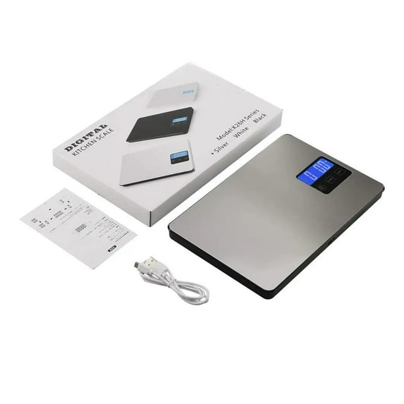 15kg Digital Kitchen Scale LCD Display Electronic Food Scale for ...
