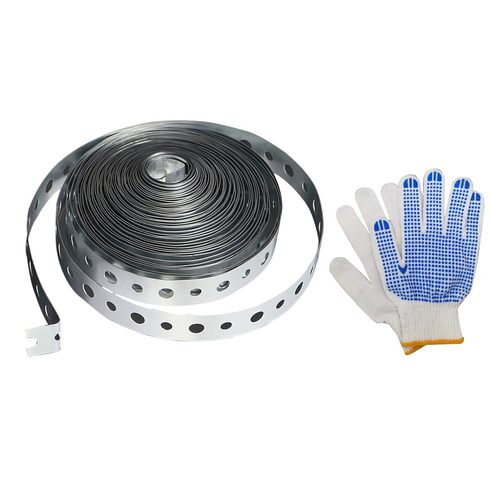 Galvanized Pipe Hanger Strap with Hole Heavy Duty Metal Strap for Pipe ...