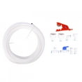 15m Water Purifier Pipe Fittings Quick Connect RO System 1/4in Water ...