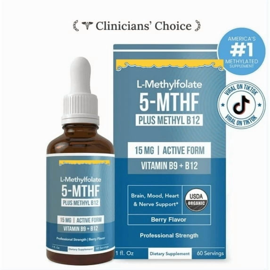 15mg L-Methylfolate + Methyl-B13 (Organic Berry) – Boost Mood ...