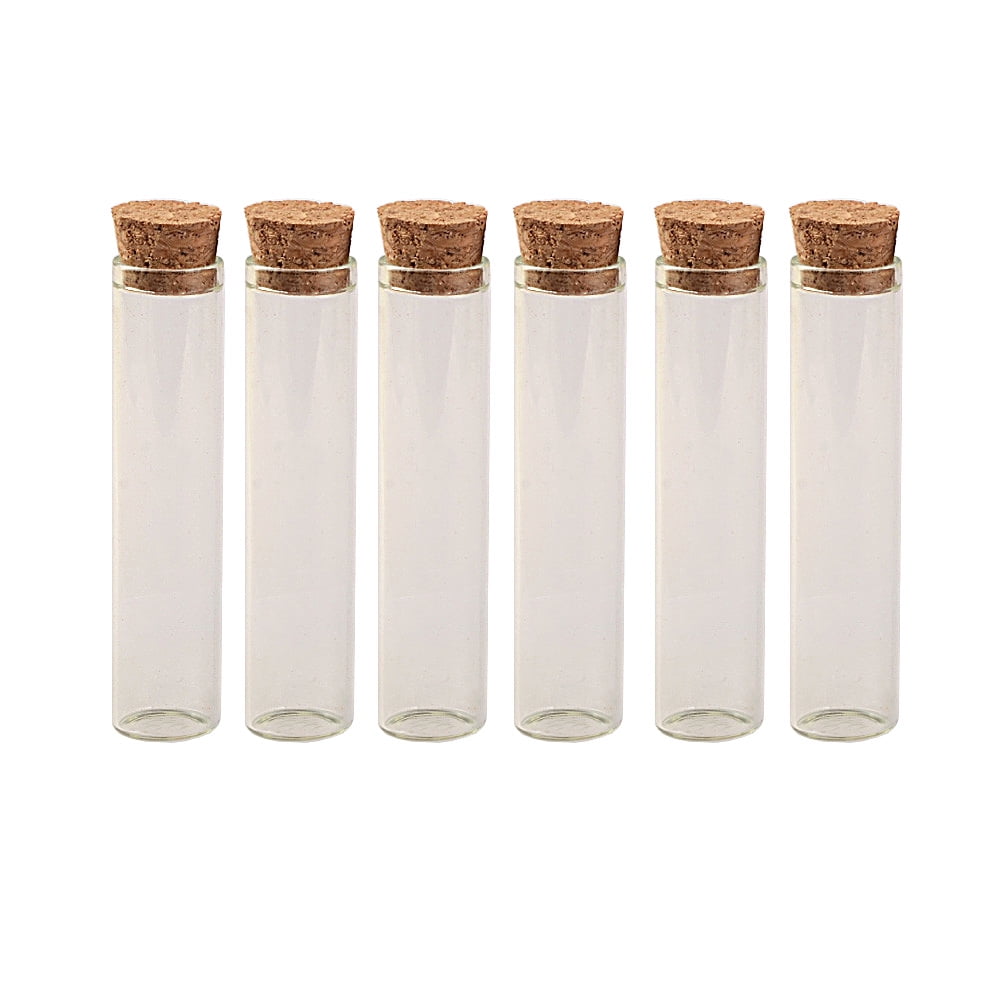 15ml 18*80*15mm Transparency Test Tube Glass Bottles With Cork Empty ...