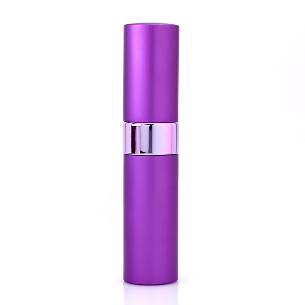 15ml Aluminum Tube Perfume Bottle High-end Rotating Glass Perfume ...