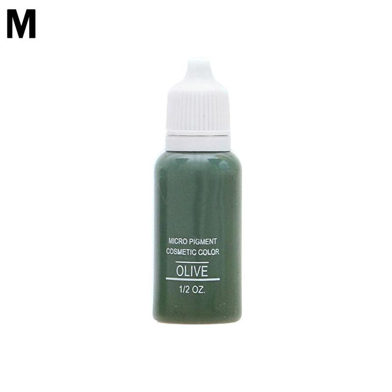 15ml Semi-Permanent Make-up Eyebrow Inks Lips Eye Tattoo Pigment Colo ...