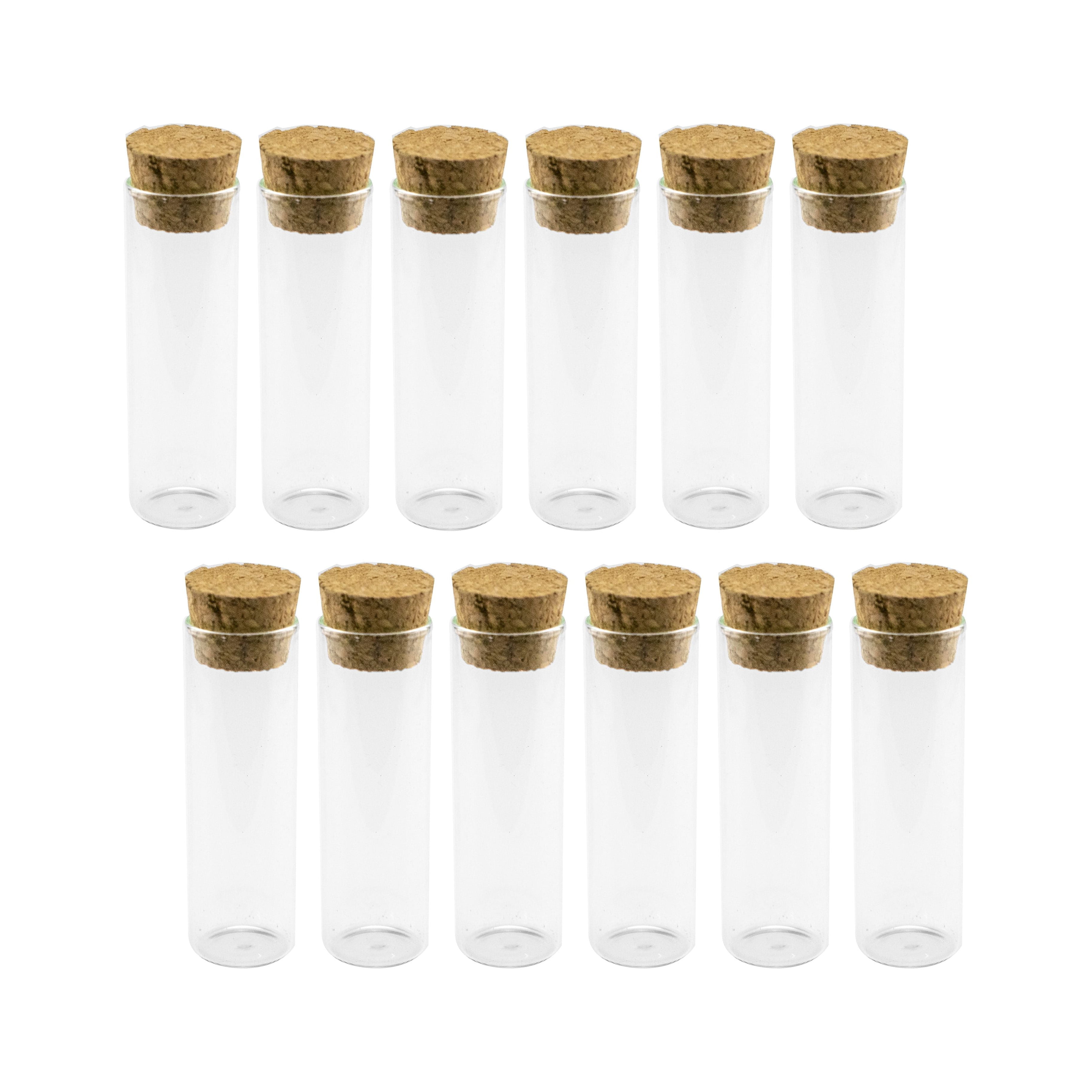 15ml Test Tube Glass Bottle with Cork Empty Bottle with Cork Stopper ...