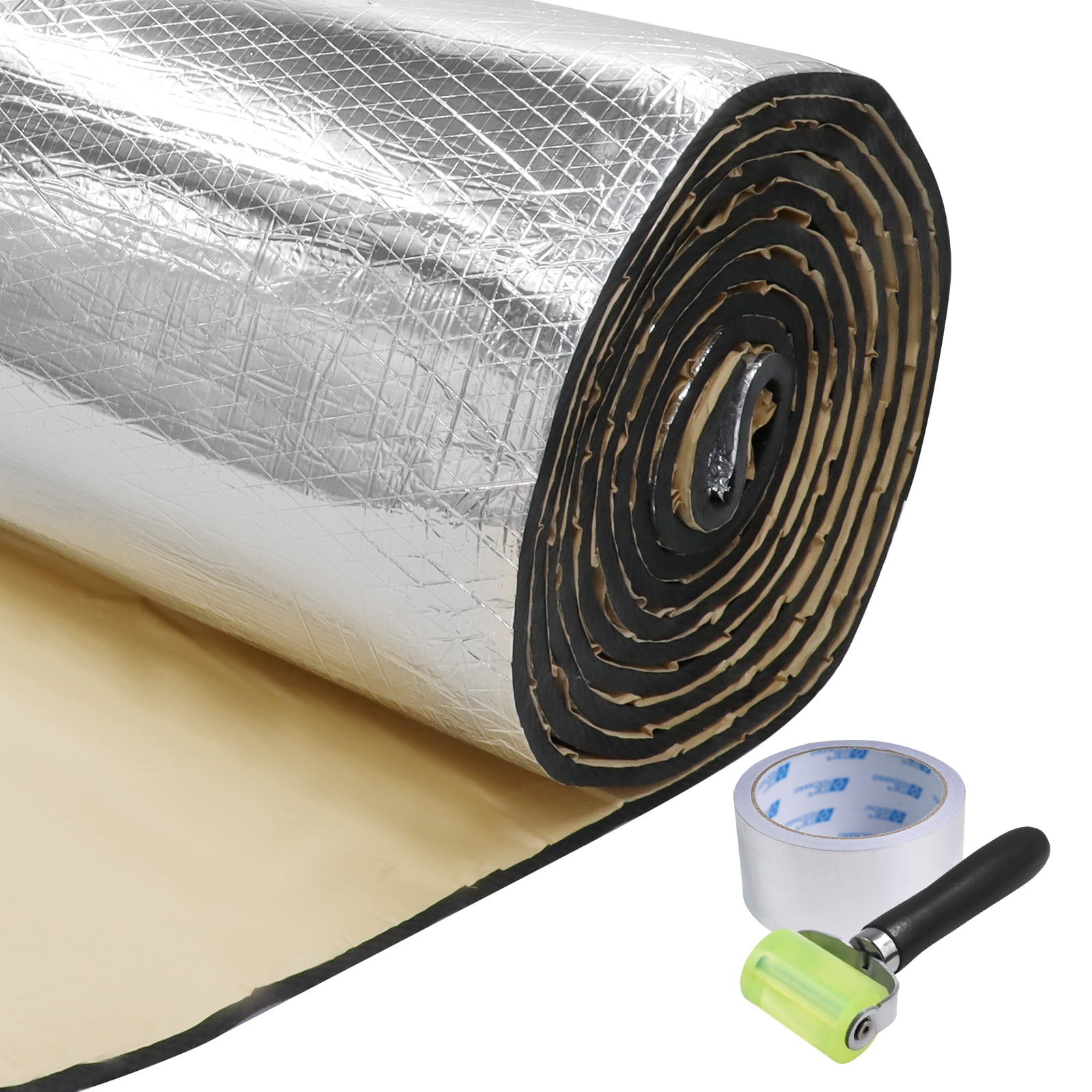 15mm Automotive Heat Shield Mat - Sound Deadening Insulation for Hood ...