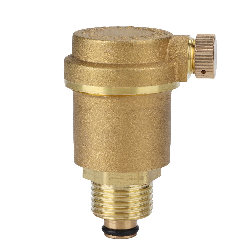 15mm Brass Automatic Air Vent Valve - Safety Pressure Relief for Solar Water Heaters - Walmart.com