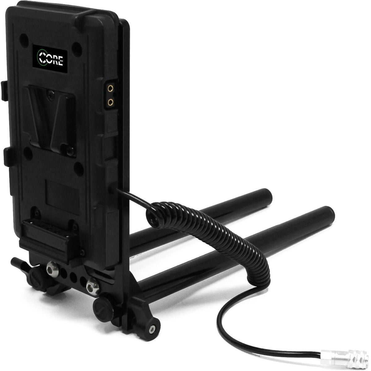 Core SWX 15mm Rail Mount Cheese Plate with V-Mount Battery Plate and 10 ...