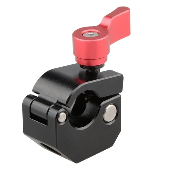 15mm Single Rod Clamp Adapter With 1/4inch-20 3/8inch-16 Screws for ...