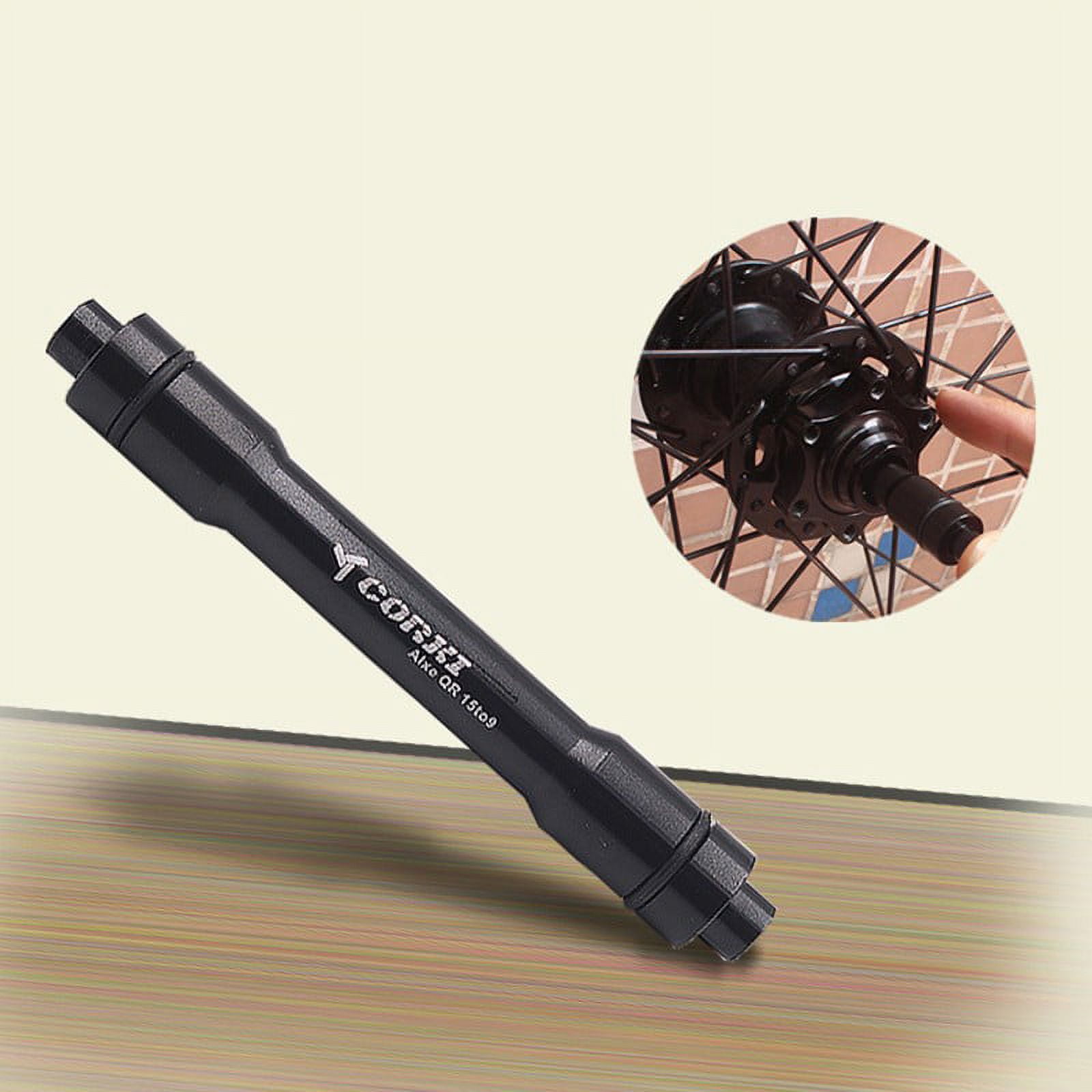 15mm Thru Axle Hub to 9mm Adapter Quick Release MTB Mountain Bicycle ...