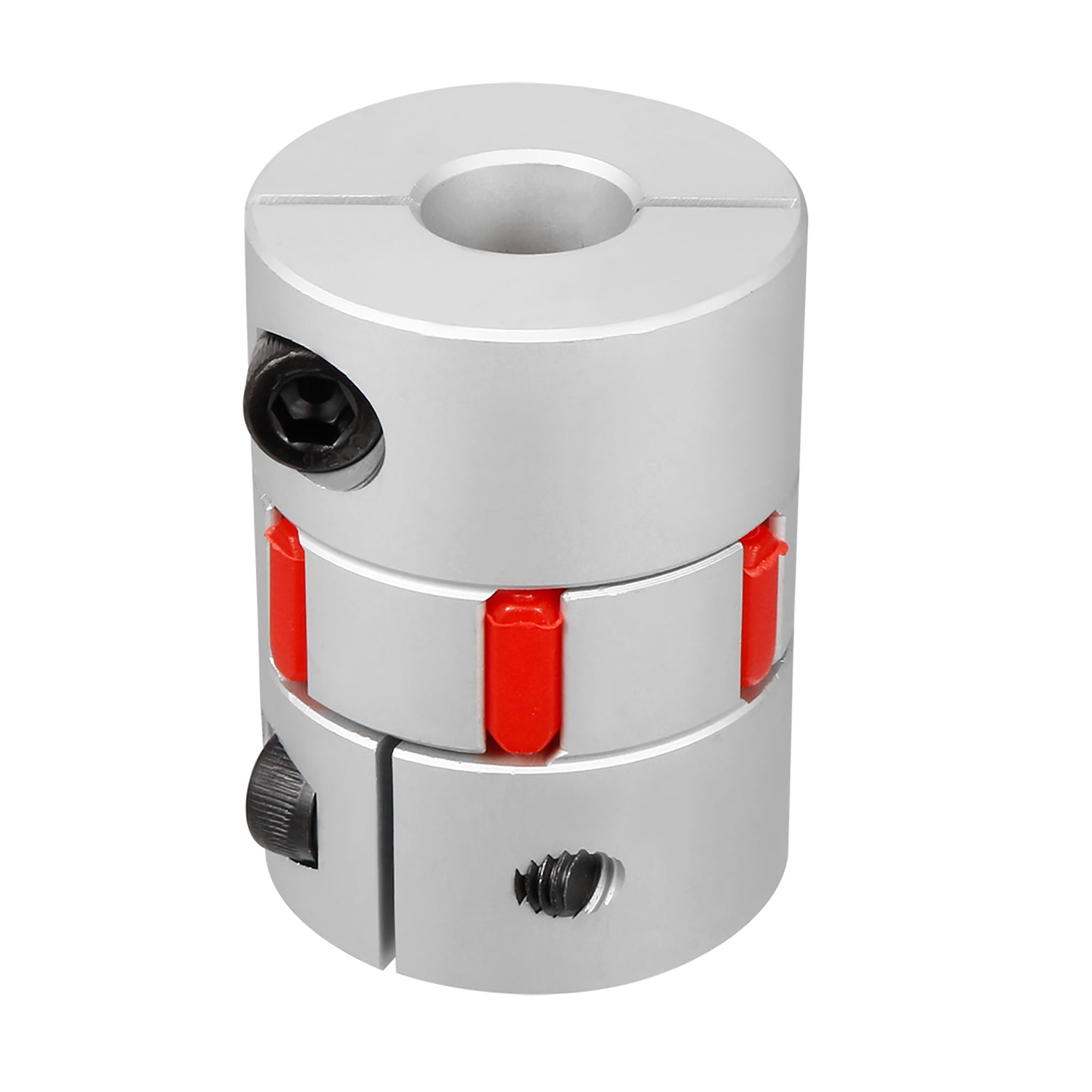 15mm to 15mm D55xL40 Shaft Plum Shaped Coupling Coupler - Walmart.com