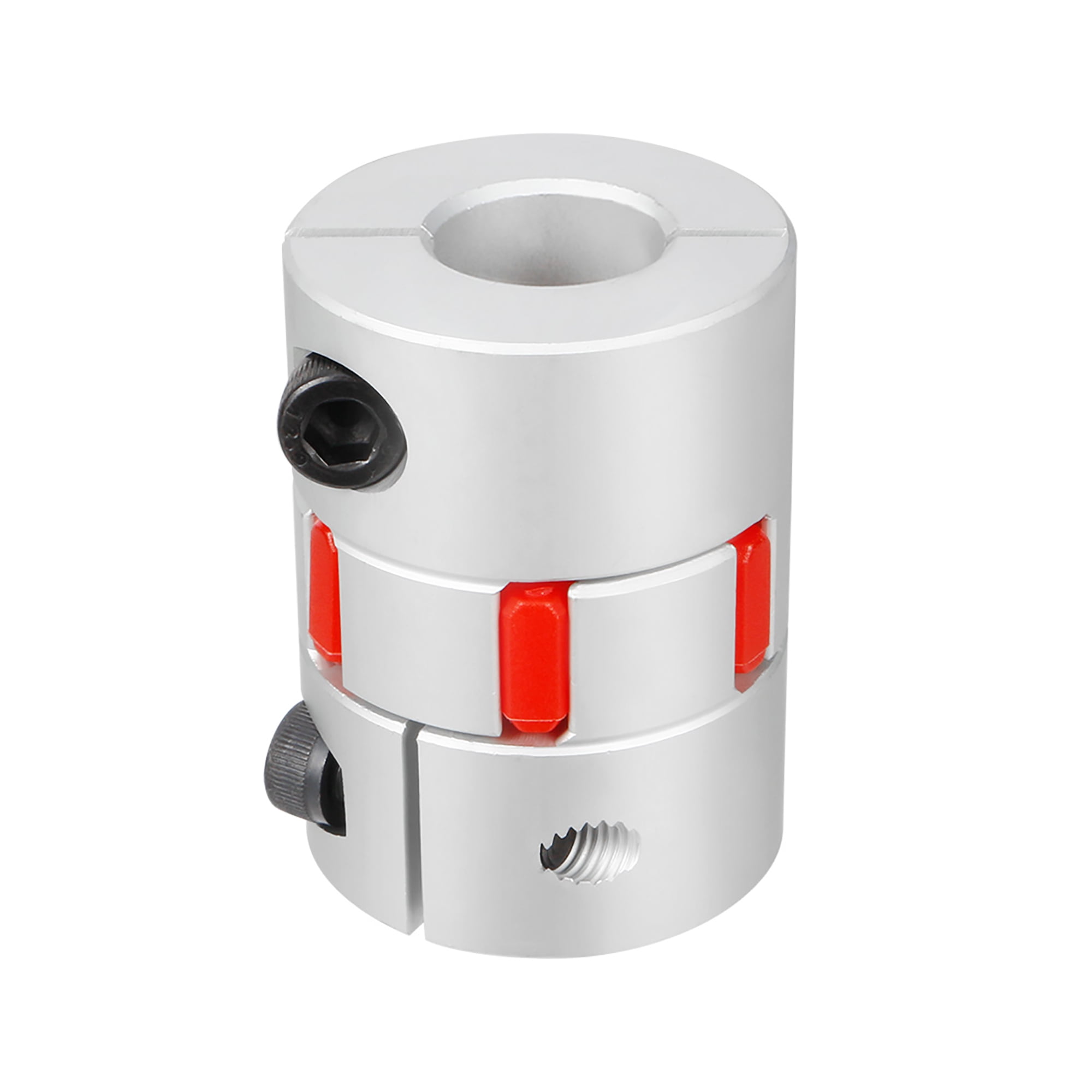 15mm to 20mm D55xL40 Shaft Plum Shaped Coupling Coupler - Walmart.com