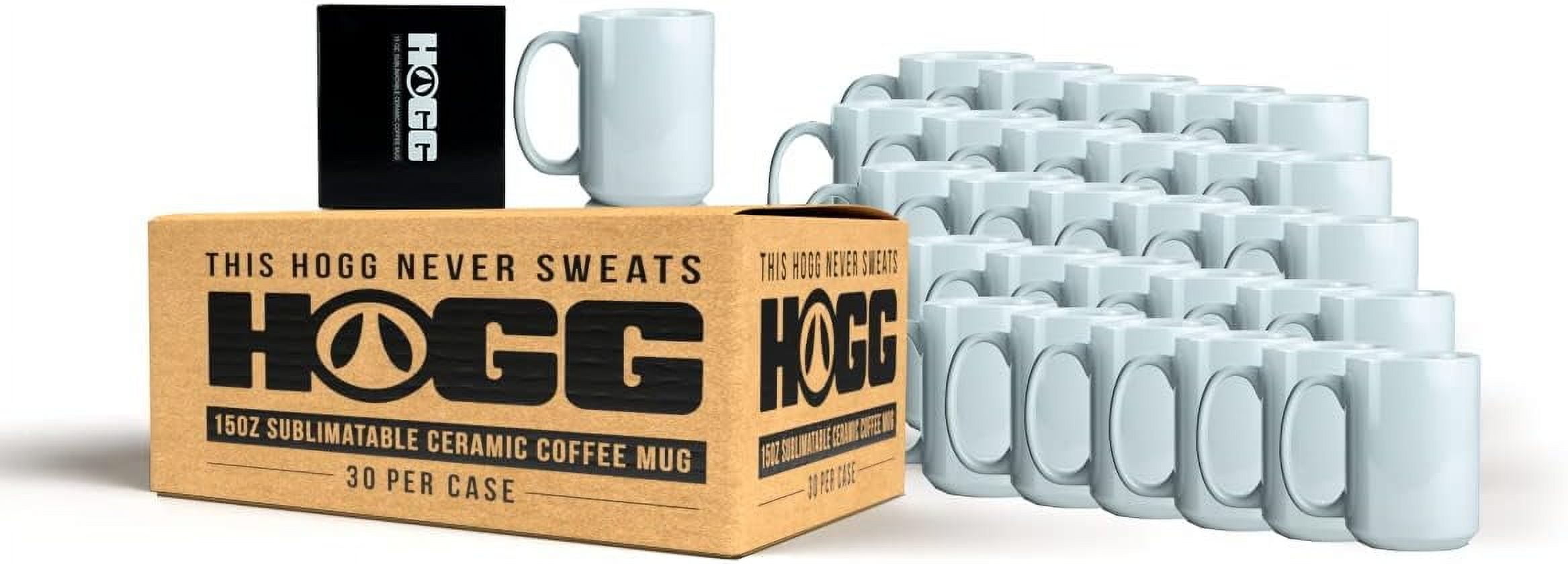 15oz Sublimatable Ceramic Coffee Mug Case (30 Pack) DIY, Customizable ...
