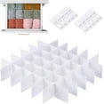 15pc Drawer Dividers - Adjustable Organizers for Clothes, Underwear ...
