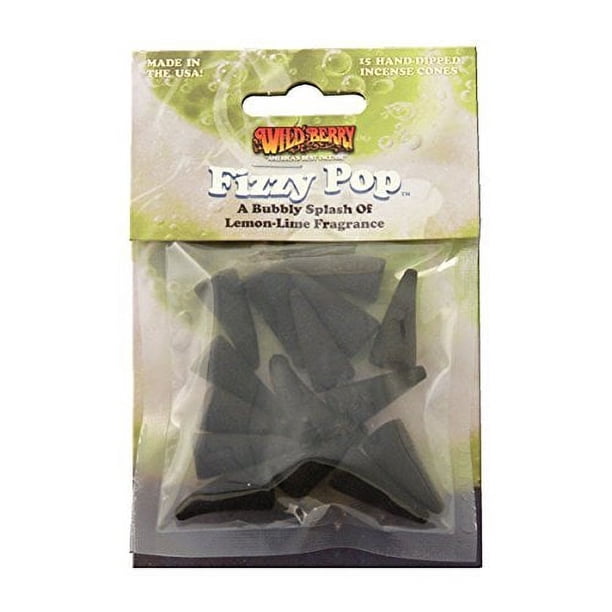15pc Wild Berry Cone Incense - Fizzy Pop - Walmart Business Supplies