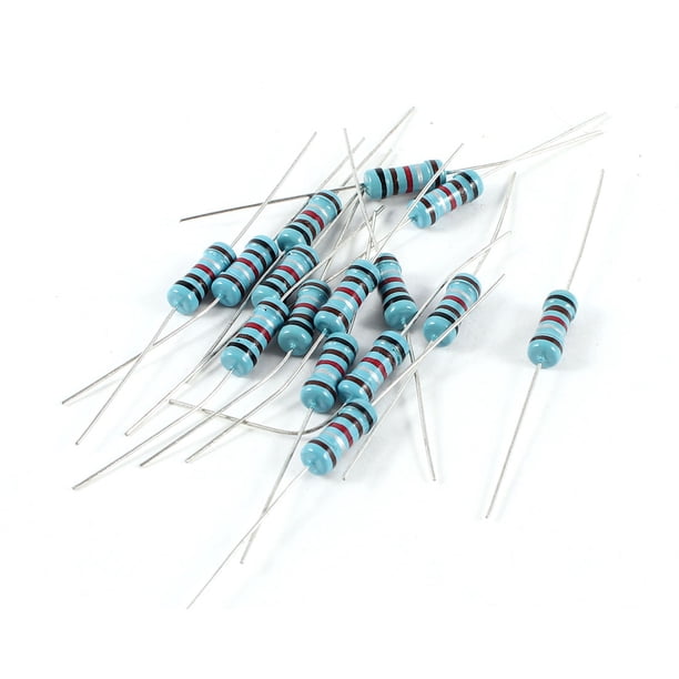 15pcs 0.12 Ohm 1 Watt 1% Tolerance Axial Leads Metal Oxide Film ...