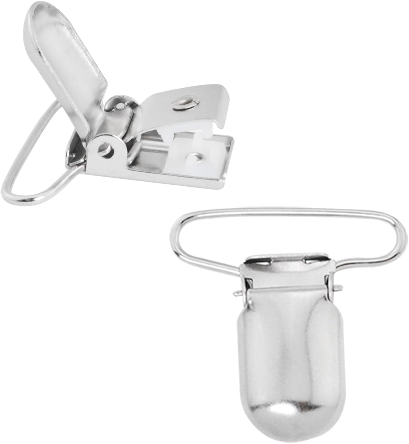 15pcs 30mm Silver Strap Sling Fan Clip Buckle Stainless Steel Heavy ...