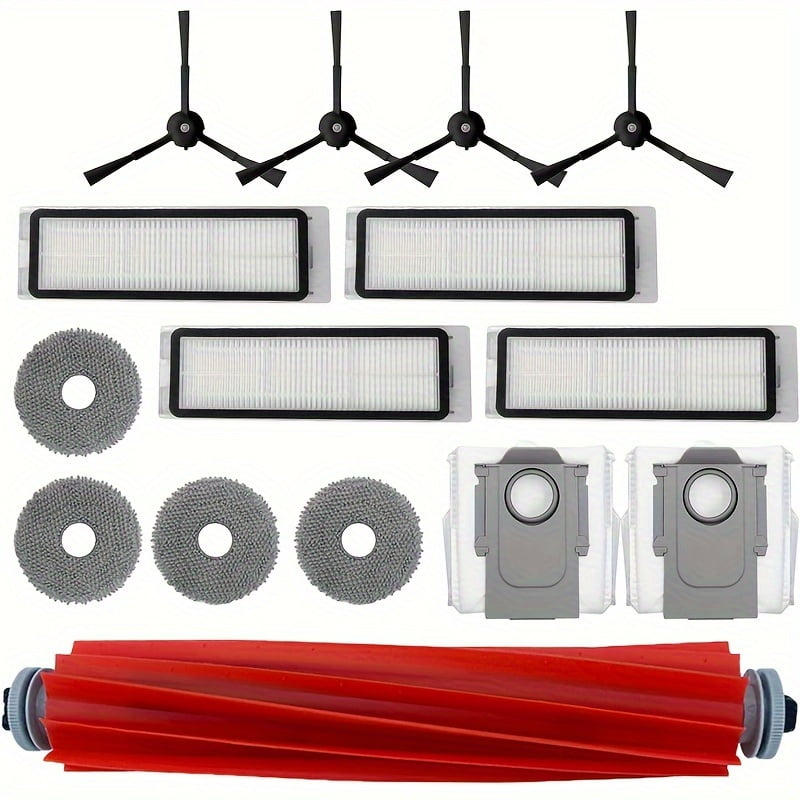 15pcs, Accessory Kit Compatible For Roborock Q Revo Robot Vacuum ...