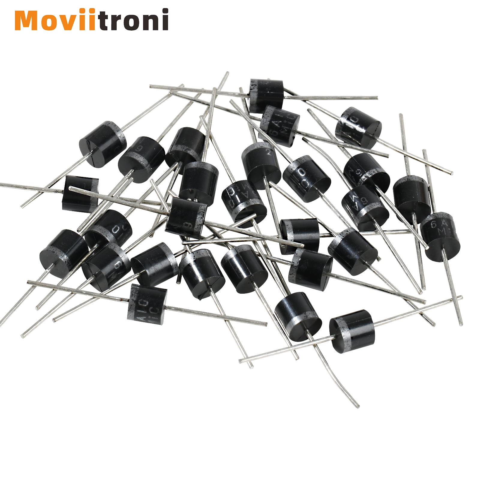 15pcs Axial Rectifier Diode Electrical 6A10 10A10 20A10 Specifications ...