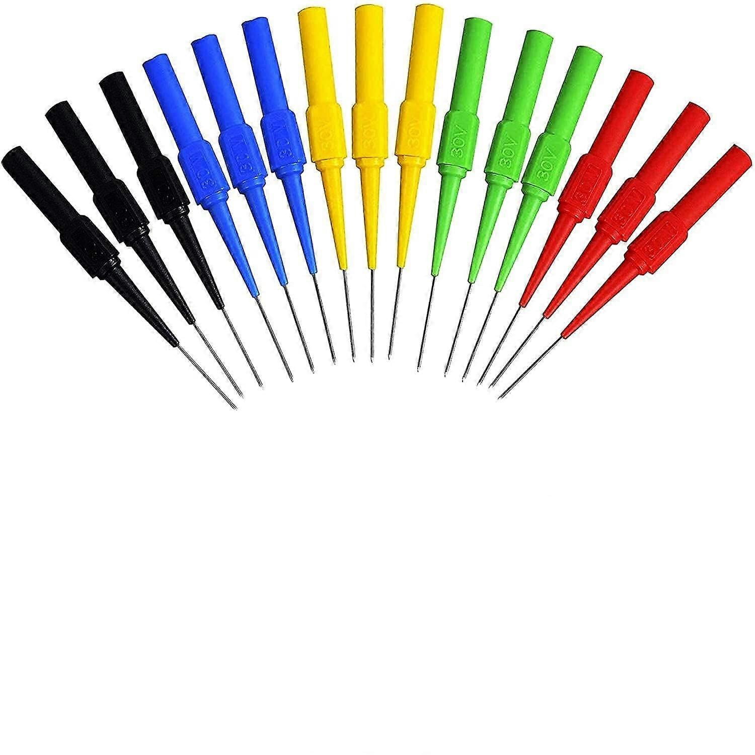 15pcs Back Probe pins,Multimeter Probe pins,Test Lead Back Probe ...