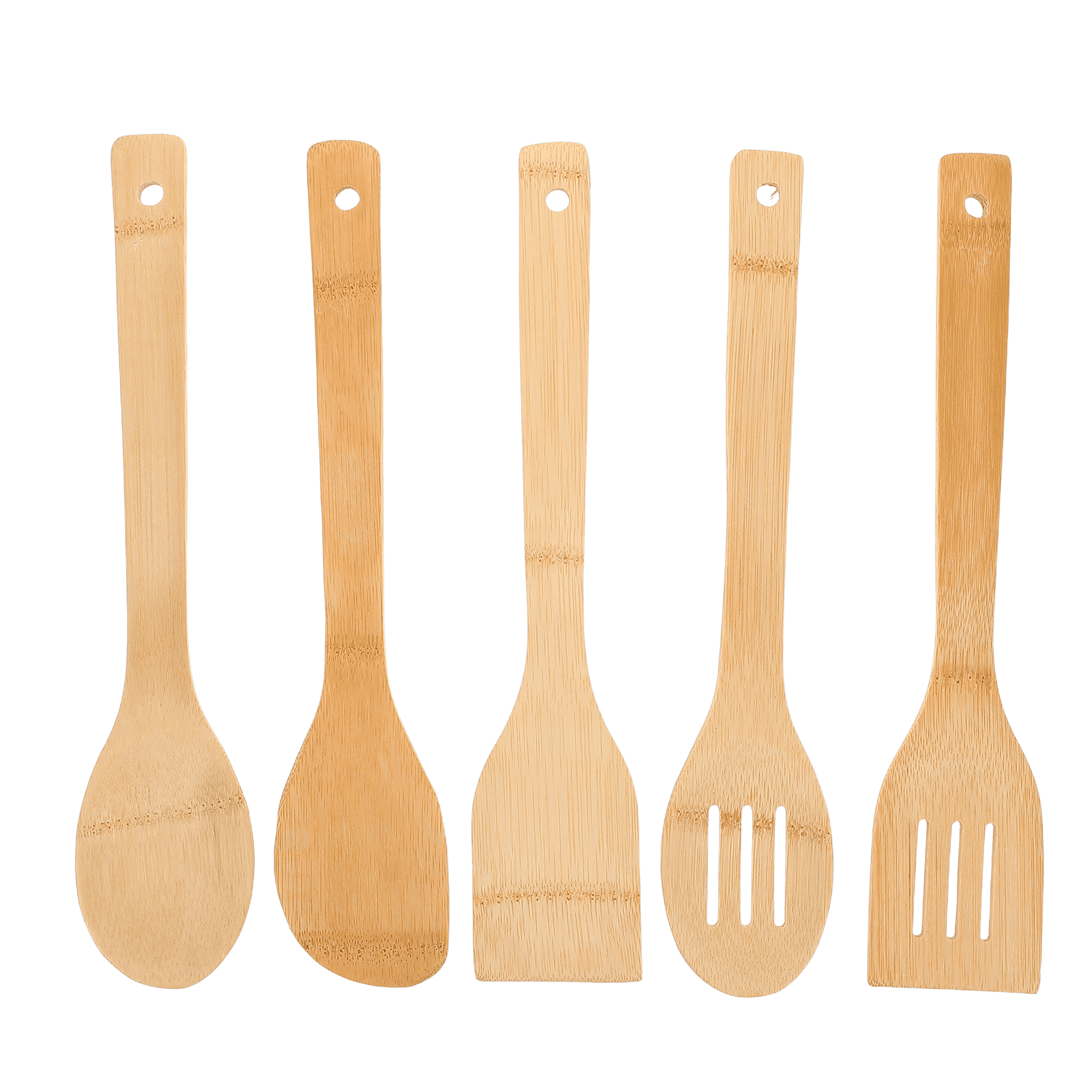 15pcs Bamboo Cooking Utensils Set - Nonstick Spatula Spoon Turner and ...