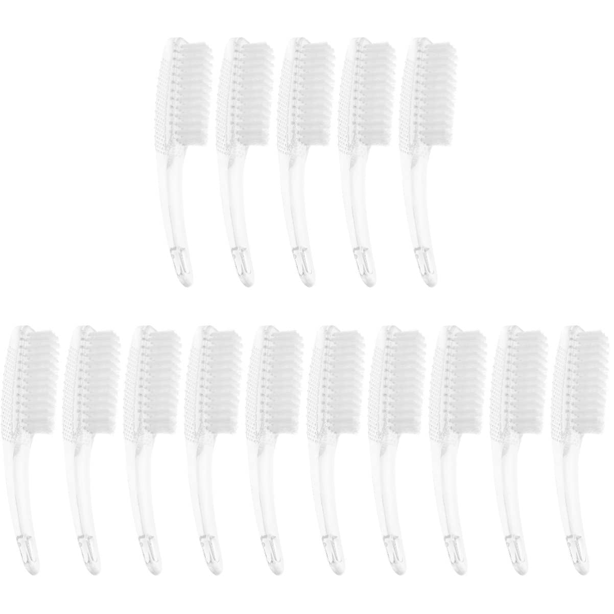 15pcs Cleaners Fingernails Plastic Grip Clean Hand Supplies Brushes ...