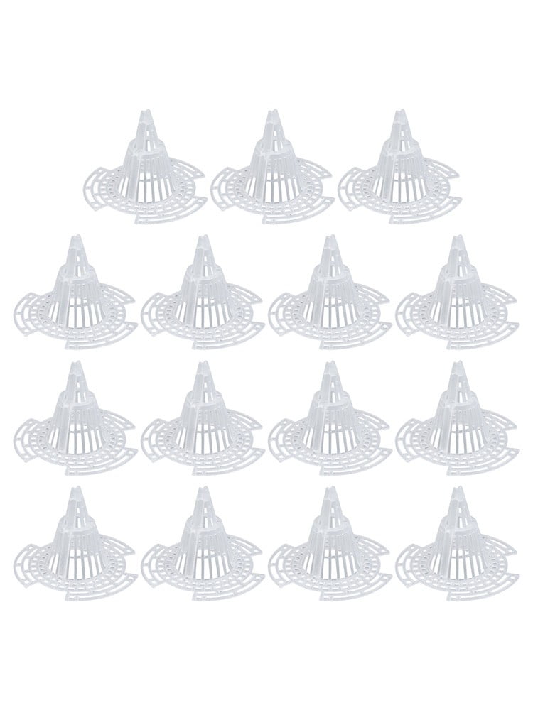 15pcs Cone Design Mesh Gasket For Plant Pots Breathable Anti-Rot ...