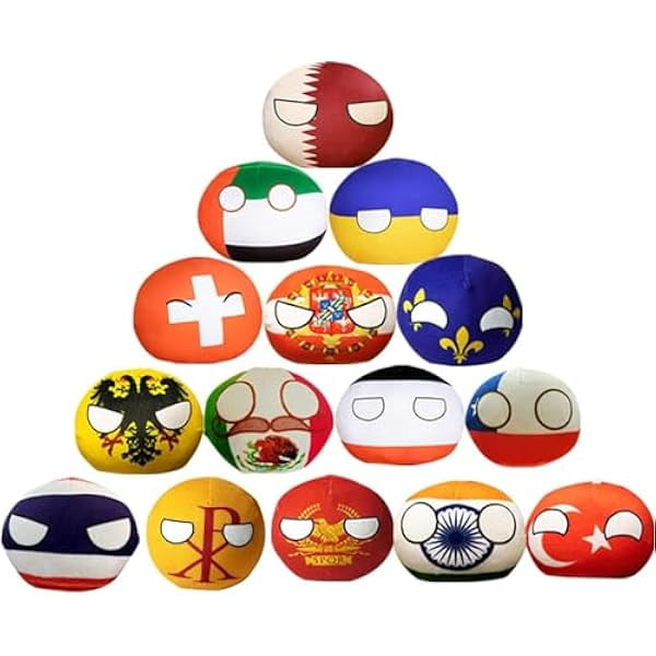 15pcs Country Ball Plushies Countryballs Plushies Anime Plushies for ...
