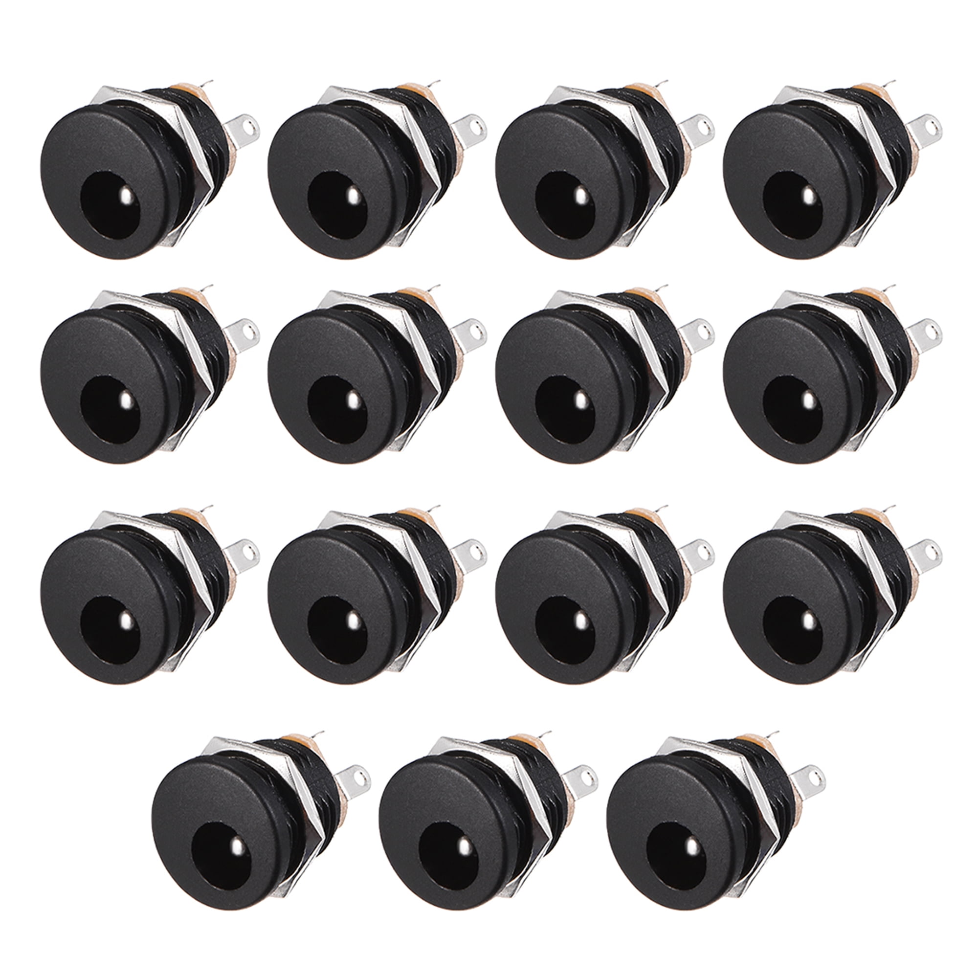 15pcs DC-022 5.5mmx2.1mm DC Power Jack Socket 3 Pin Female Connector ...