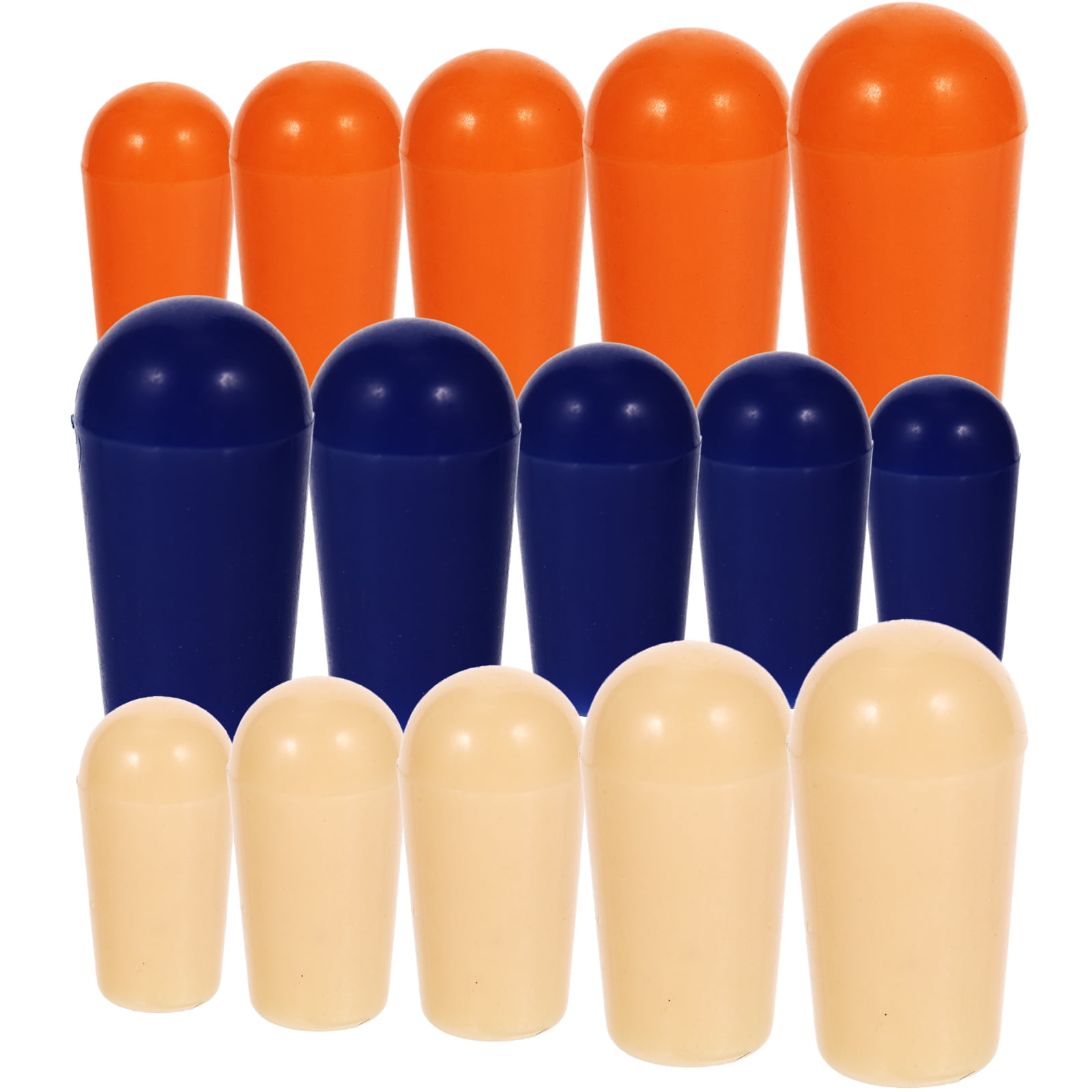 15pcs Electric Guitar 3 Way Toggle Tip Cap Knob Guitar Accessories ...