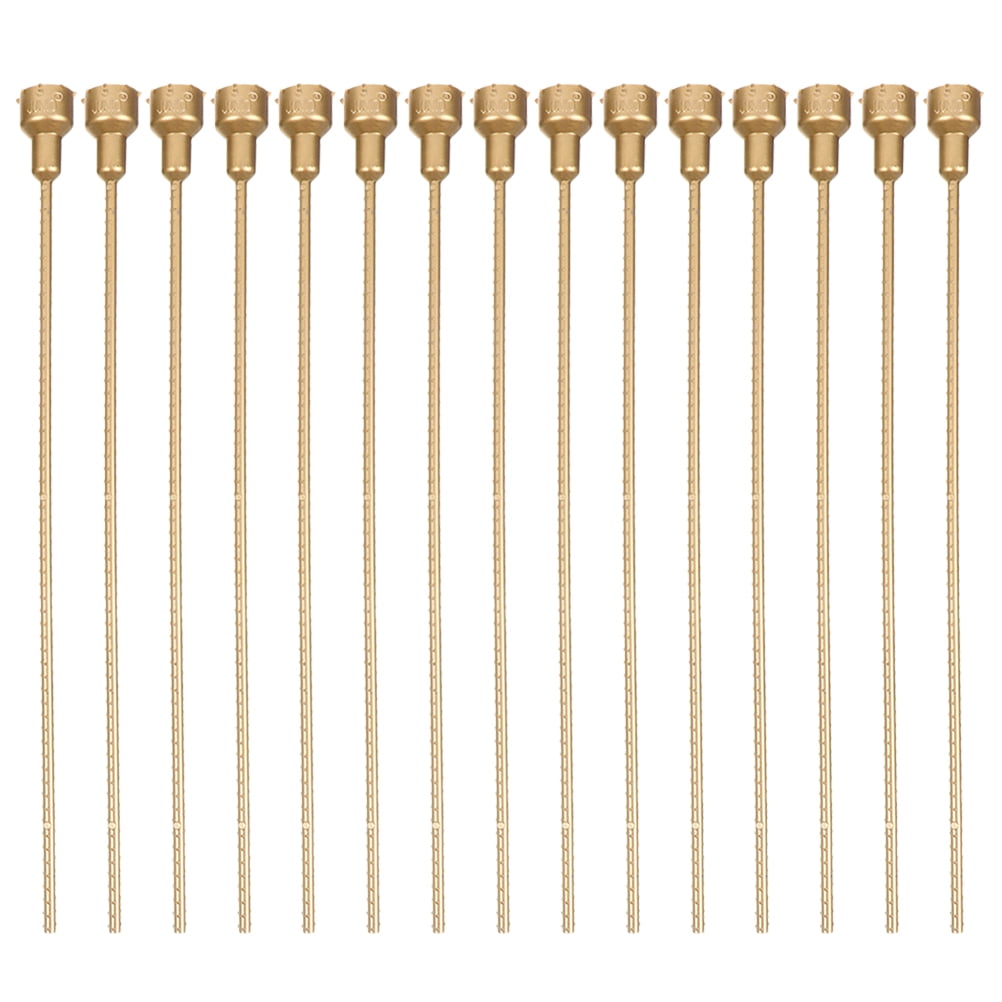 RENACLIPY PVC Flower Stems Golden for Floral Arrangements Sturdy and ...