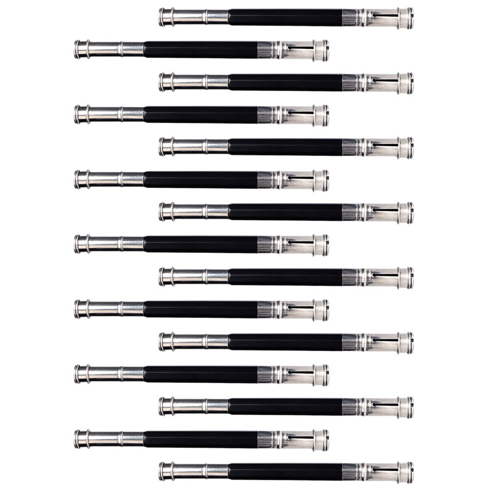 15 Pcs Stainless Steel Double-end Pencil Extender Holder for Pencils ...