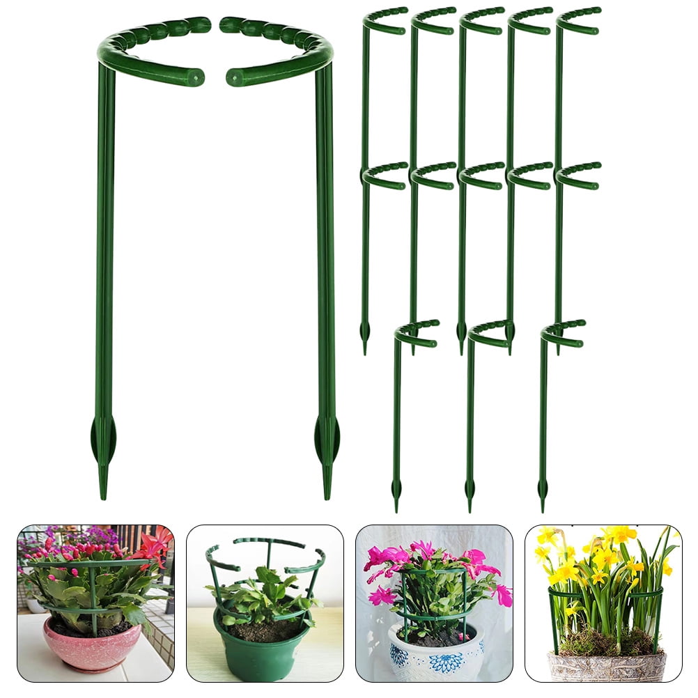 15pcs Flower Plant Stands Flower Climbing Racks Plants Flower Display ...