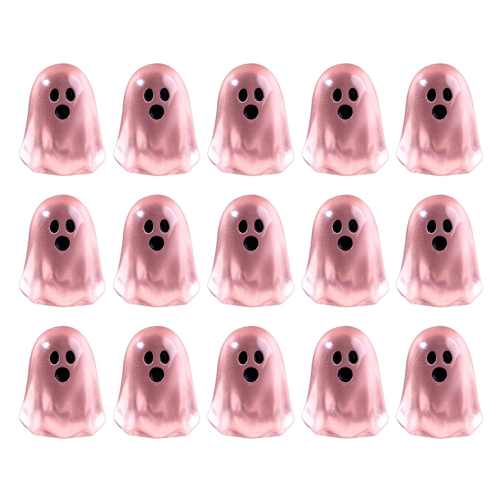 15pcs Halloween Mini Gh_osts Figures, Luminous Small Little Resin Ghost ...