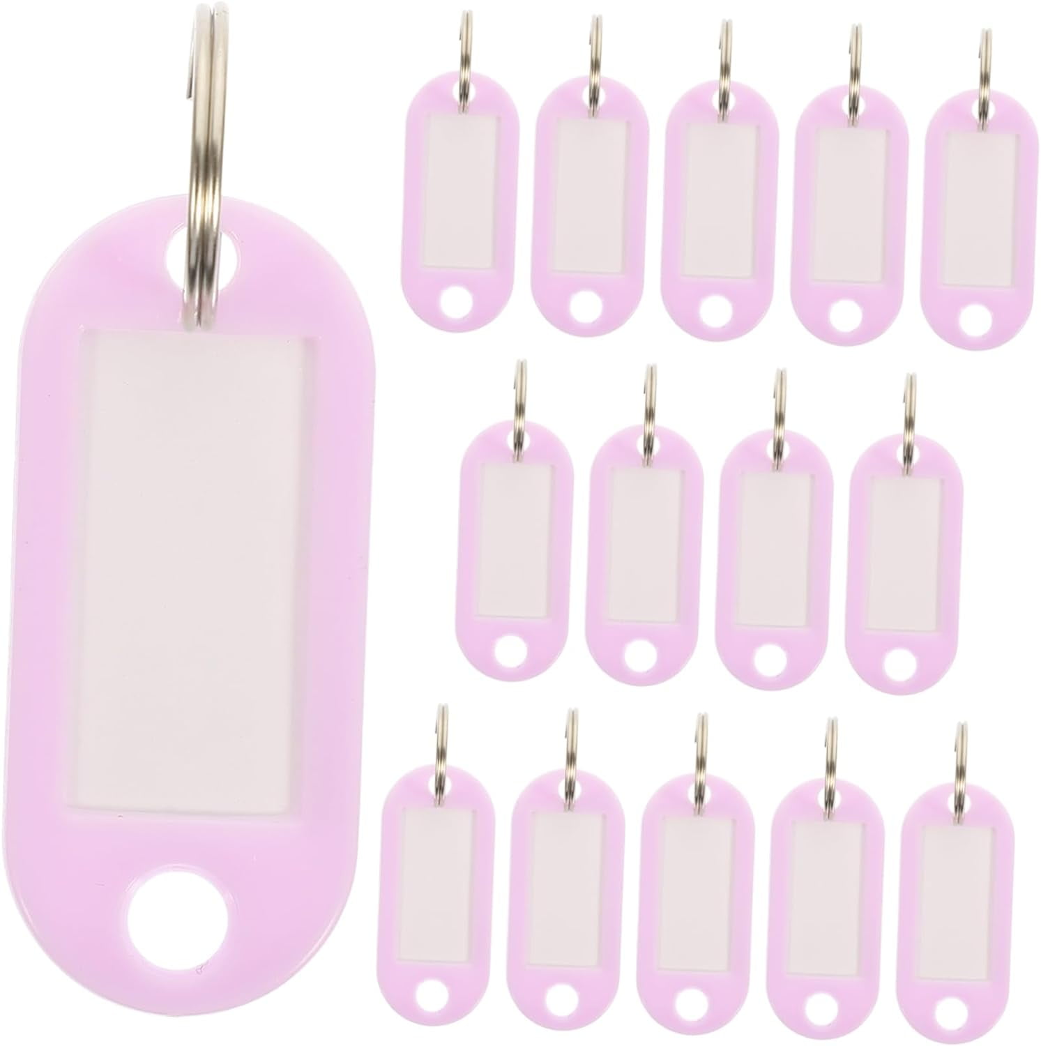 15pcs Key Tag Car Keys Keychain Car Key Fob Colored Labels Suitcase ...