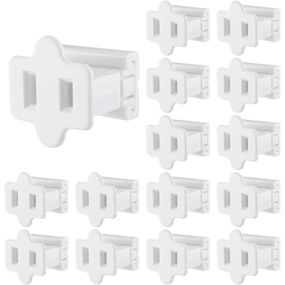 15pcs Light Slip Plug SPT-1 Female Vampire Plugs, Zip Plug for Holiday ...