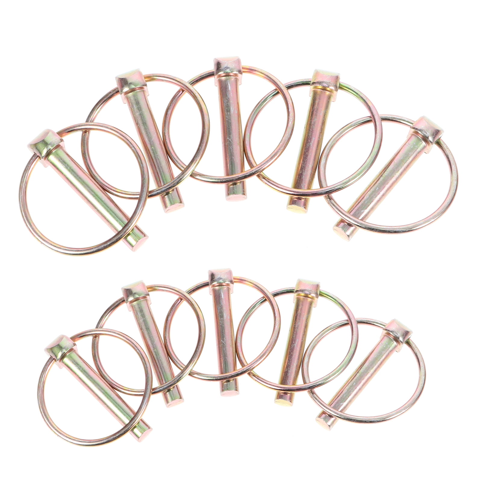 15pcs Lynch Retaining Pin with Ring Heavy Duty Lynch Pin for Farm ...
