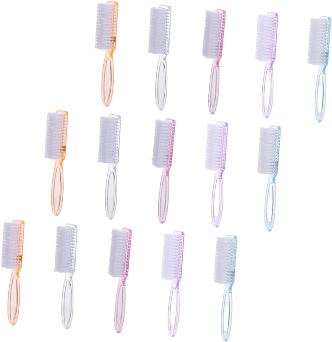 15pcs Nail Brush Nail Sets Household Cleaner Nails Supplies Fingernail ...