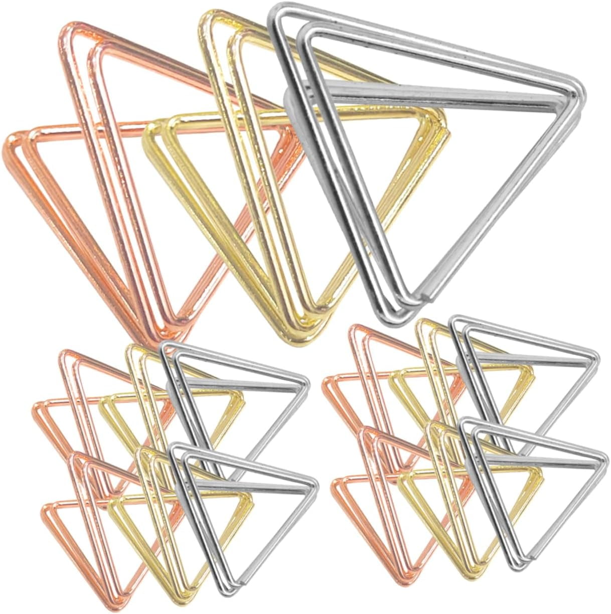 15pcs Place Card Holders Triangular Memo Clips Business Card Holders ...