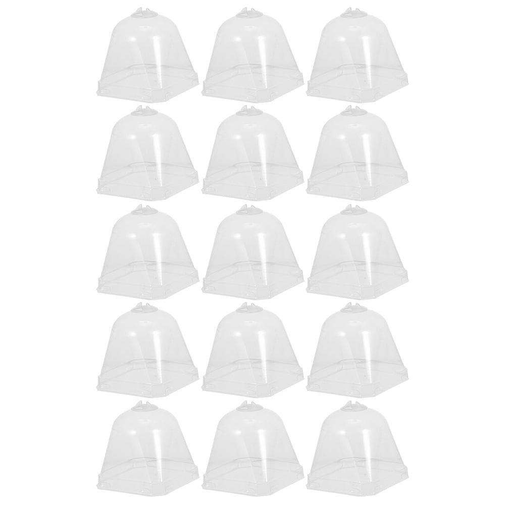 OUNONA cloche garden dome Plant Nursery Protector Plastic Gardening ...